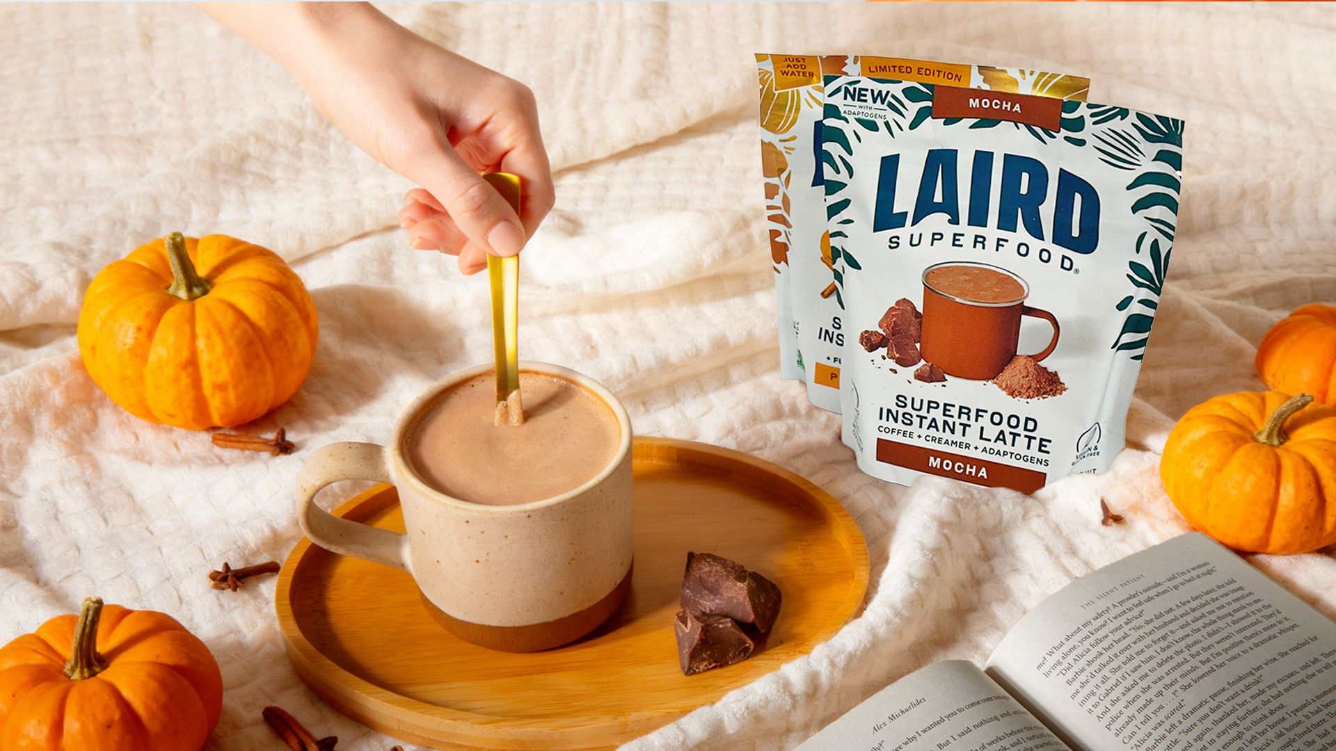 Mocha Spiced Hot Chocolate – Laird Superfood