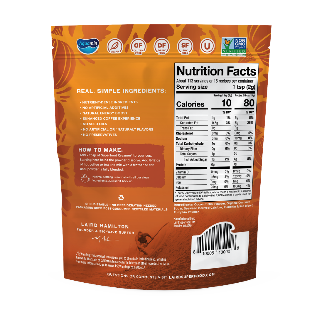 Pumpkin Spice – Laird Superfood