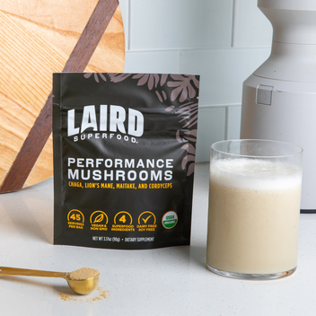 Mushroom Powder: Lion's Mane, Chaga & Cordyceps | Laird Superfood
