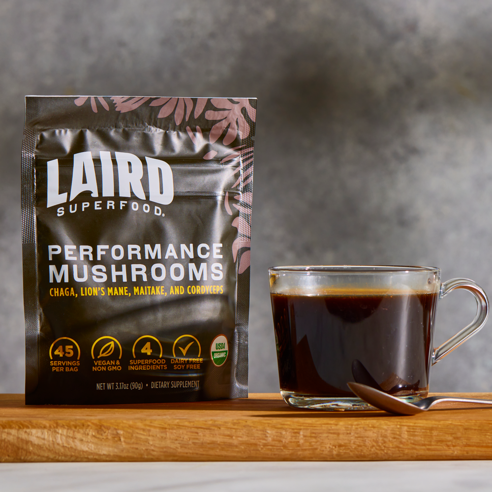 Mushroom Powder: Lion's Mane, Chaga & Cordyceps | Laird Superfood