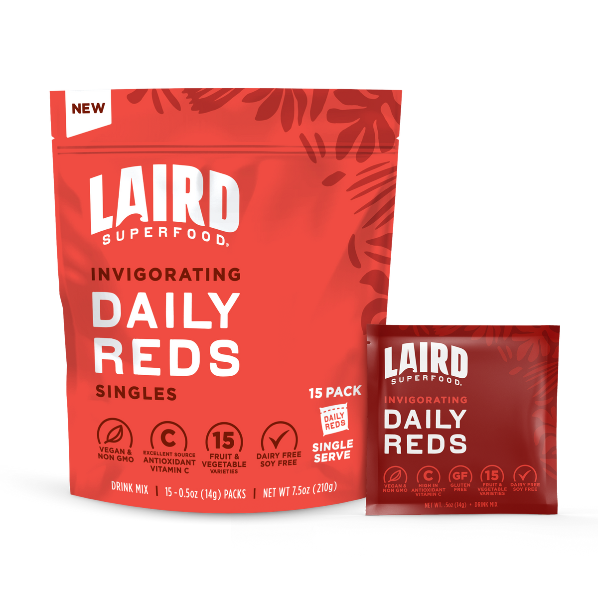 Easily Power Your Day with Fruity Reds Powder Supplements – Laird Superfood