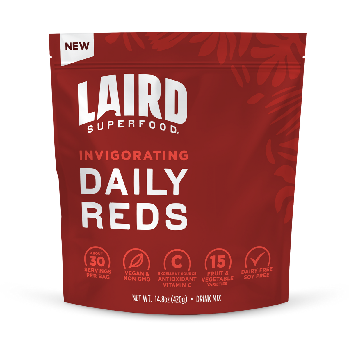Easily Power Your Day with Fruity Reds Powder Supplements – Laird Superfood