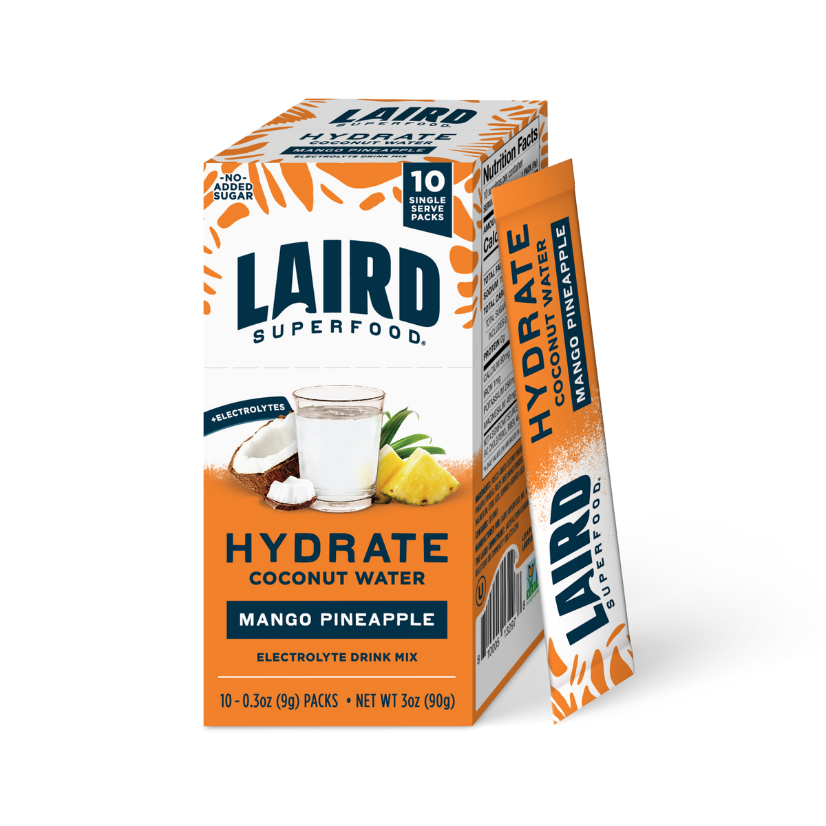 Hydrate + Electrolyte Singles | Laird Superfood