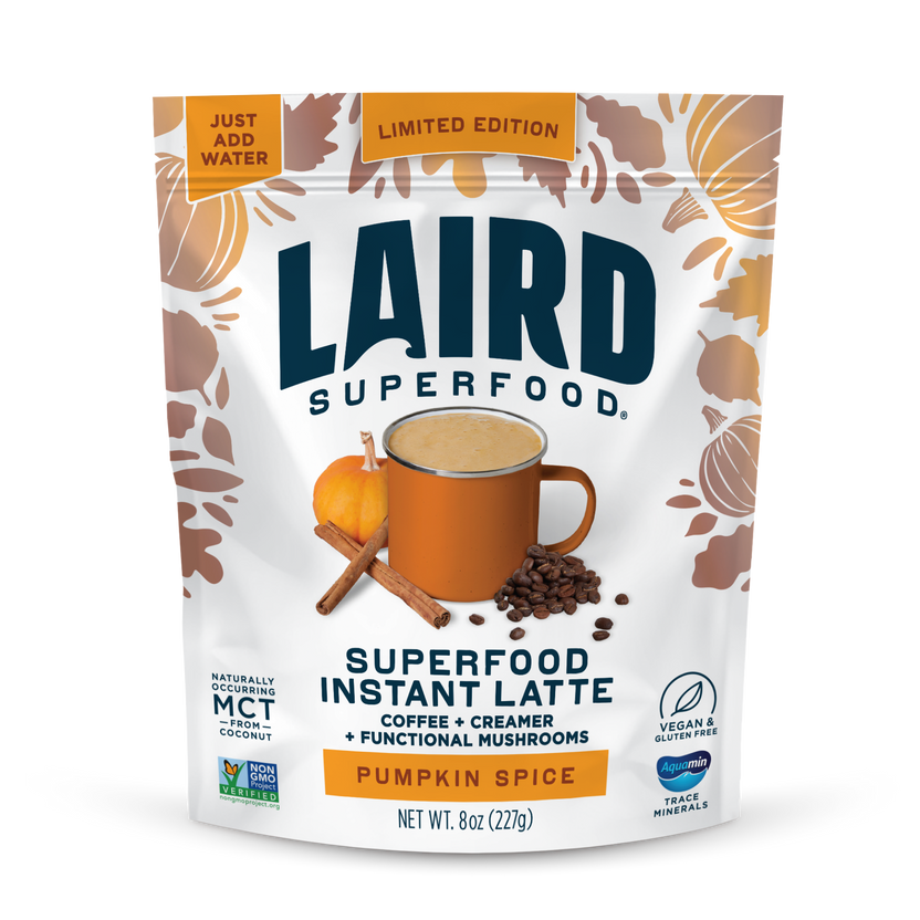 Pumpkin Spice Instant Latte with Adaptogens | Laird Superfood
