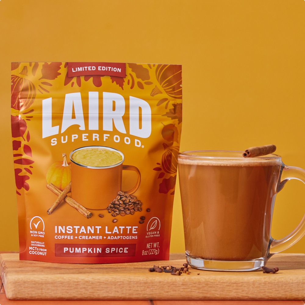 Pumpkin Spice Instant Latte with Adaptogens | Laird Superfood
