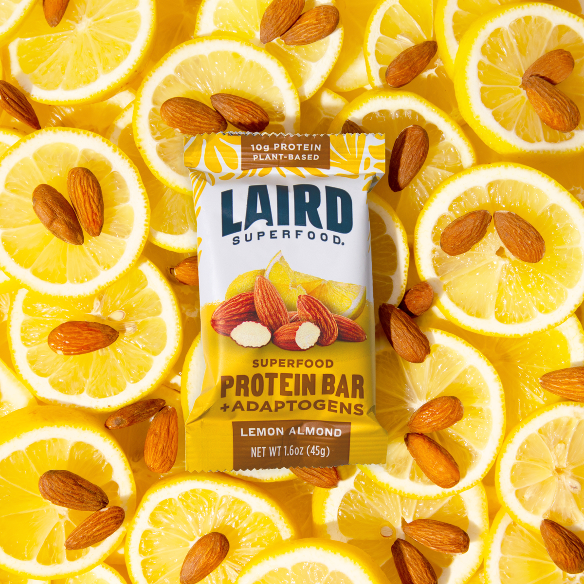 Lemon Almond Protein Bars | Laird Superfood