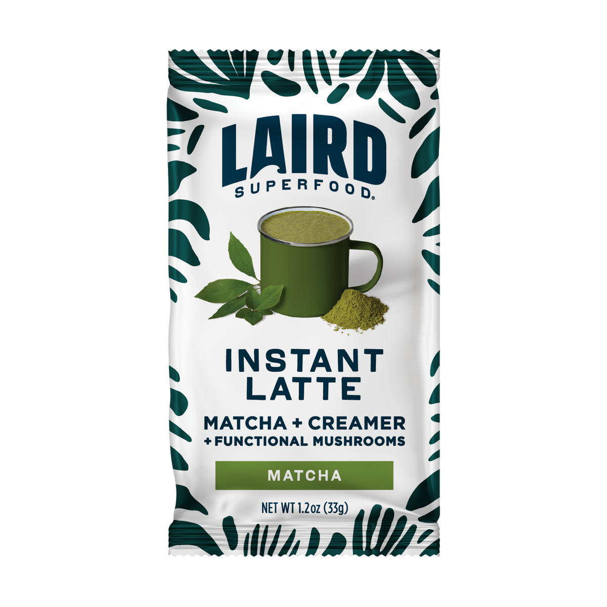 Matcha with Adaptogens | Single Serving Matcha Instant Lattes | Laird ...