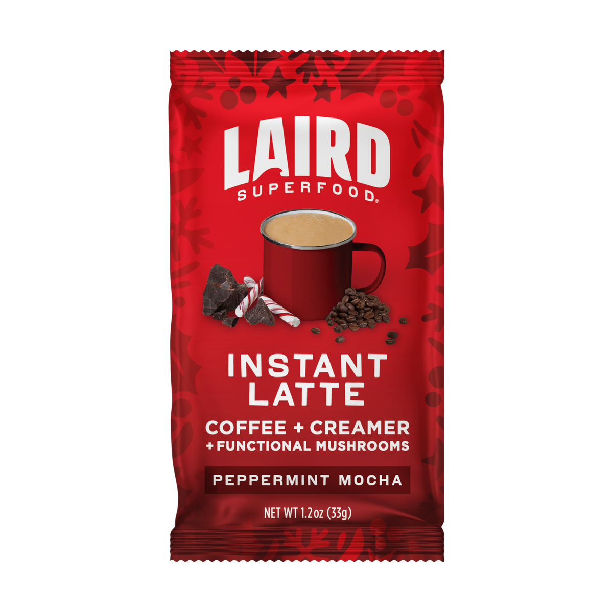 Peppermint Mocha Instant Latte with Adaptogens | Laird Superfood