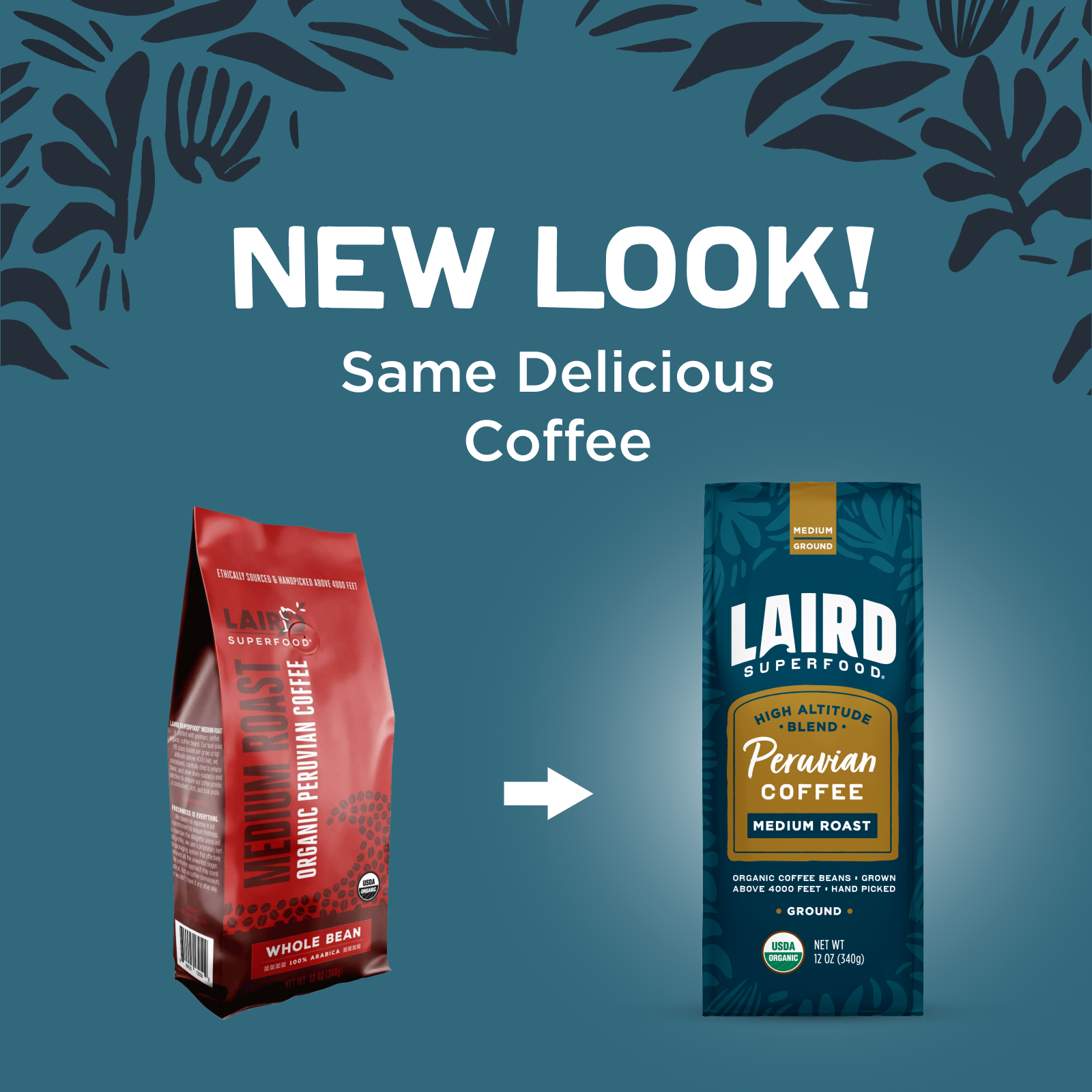 Organic Coffee: Peruvian & High-Altitude | Laird Superfood