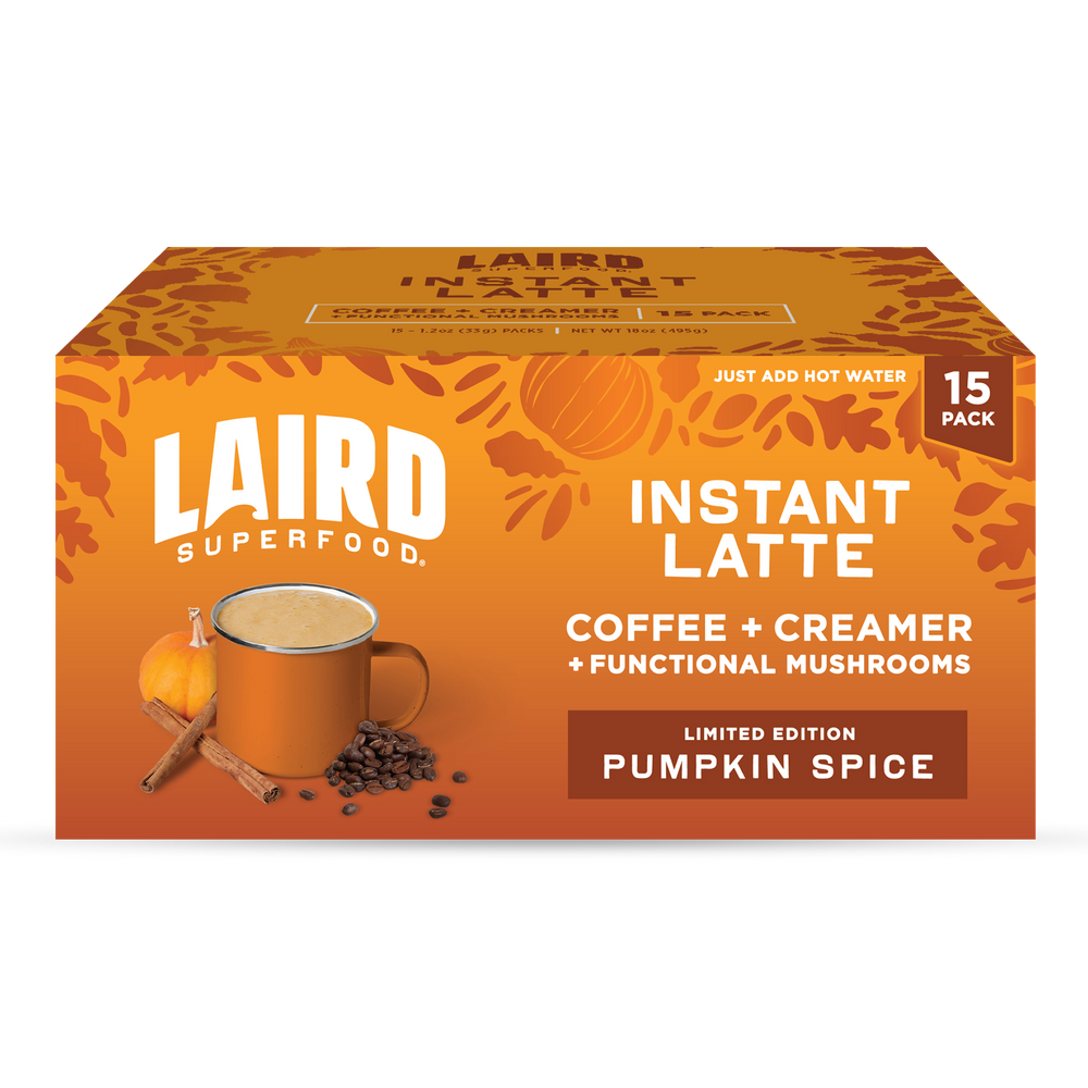 Pumpkin Spice Instant Latte with Adaptogens | Laird Superfood