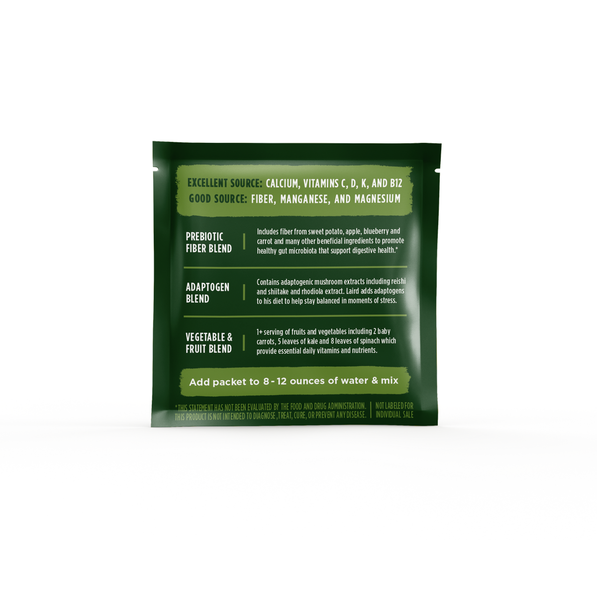 Daily Greens Powder - Prebiotic Greens Drink | Laird Superfood